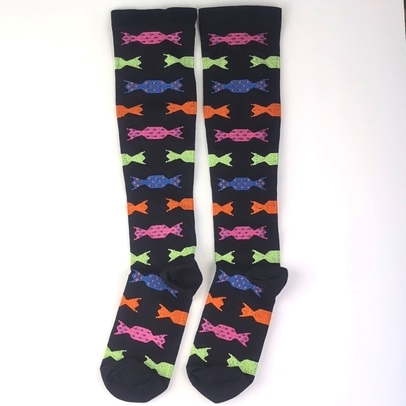 Accessories | Multi Colored Candy Long Socks | Poshmark